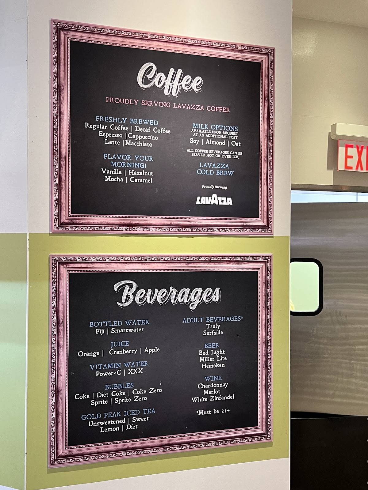 Menu at Borgata Baking Company desserts, Atlantic City