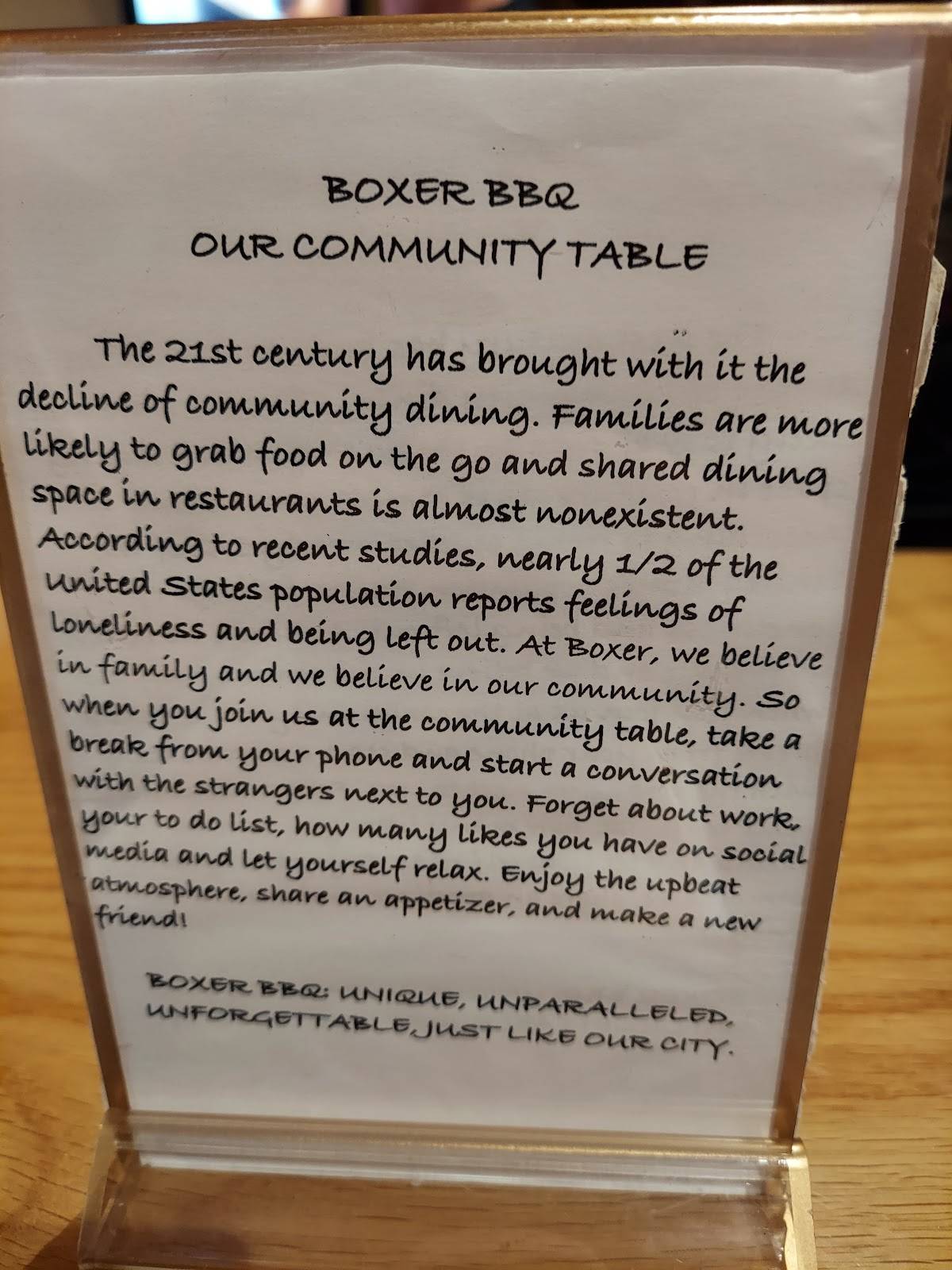 Menu at Boxer Barbeque, Council Bluffs, 513 S Main St