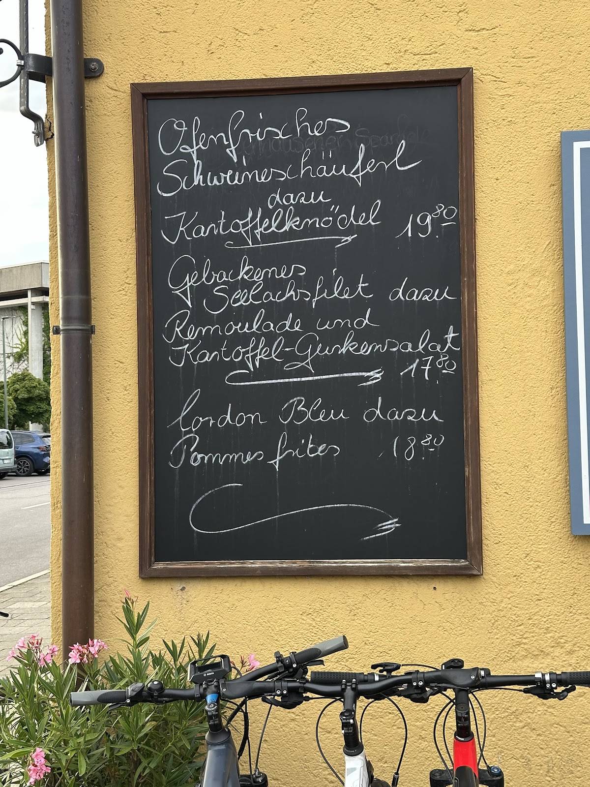 Speisekarte von Bräustüberl restaurant, Planegg
