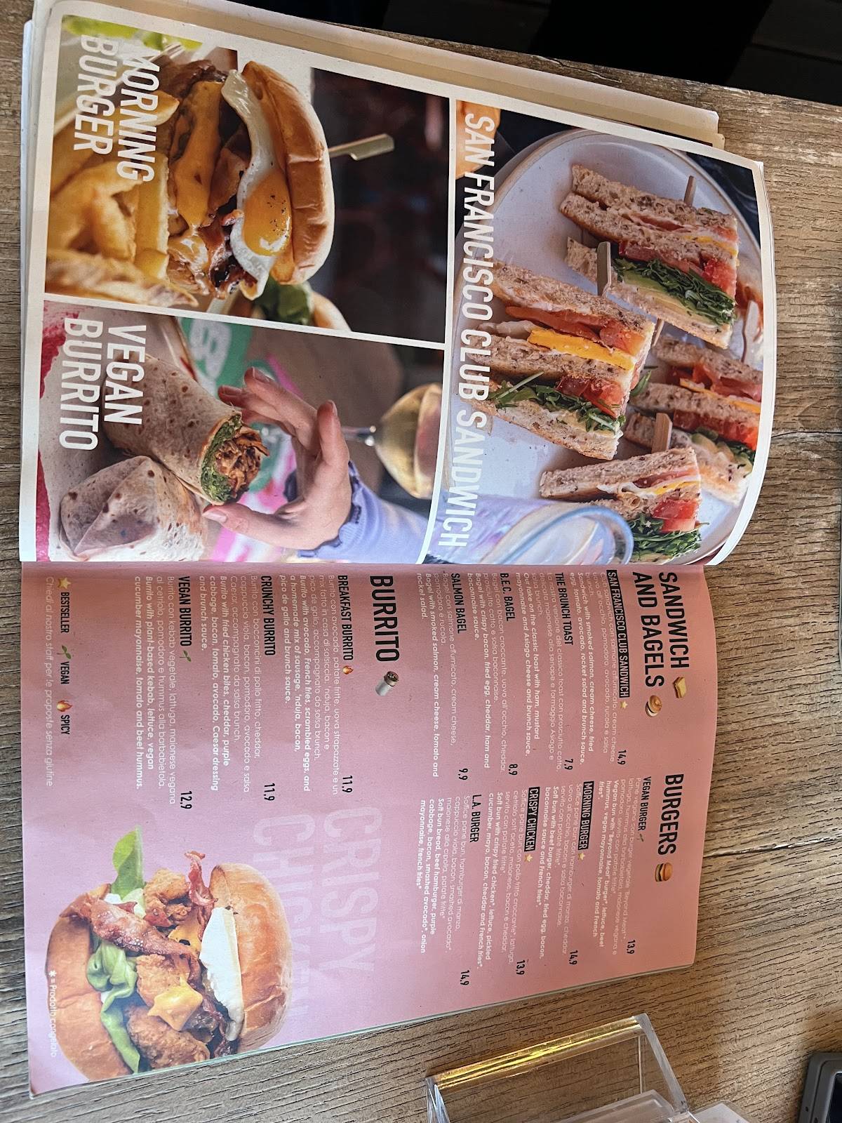 Speisekarte von Brunch Republic Firenze, Florenz, Viale Giacomo Matteotti