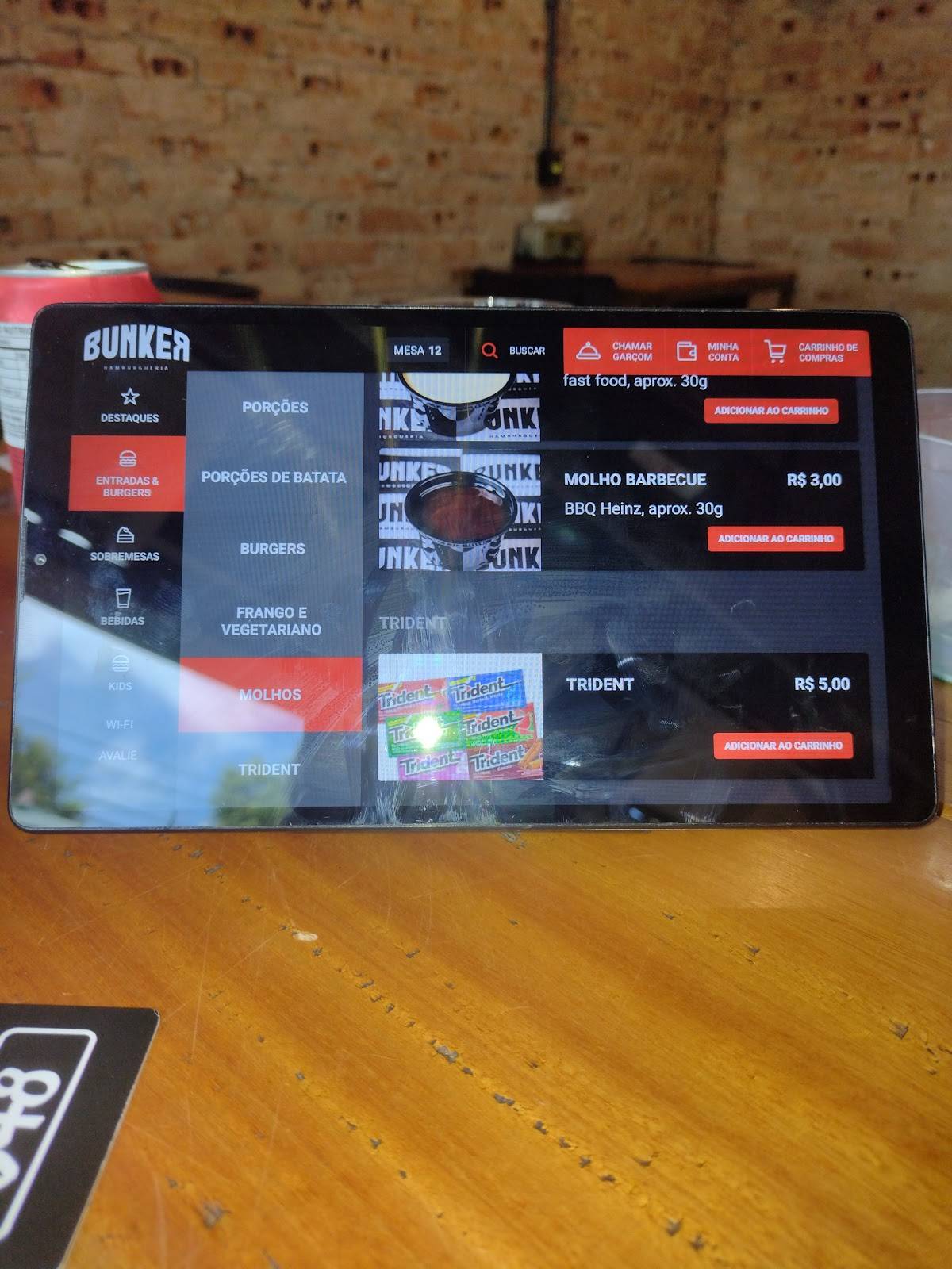 Menu em Bunker Hamburgueria restaurante, Chapecó