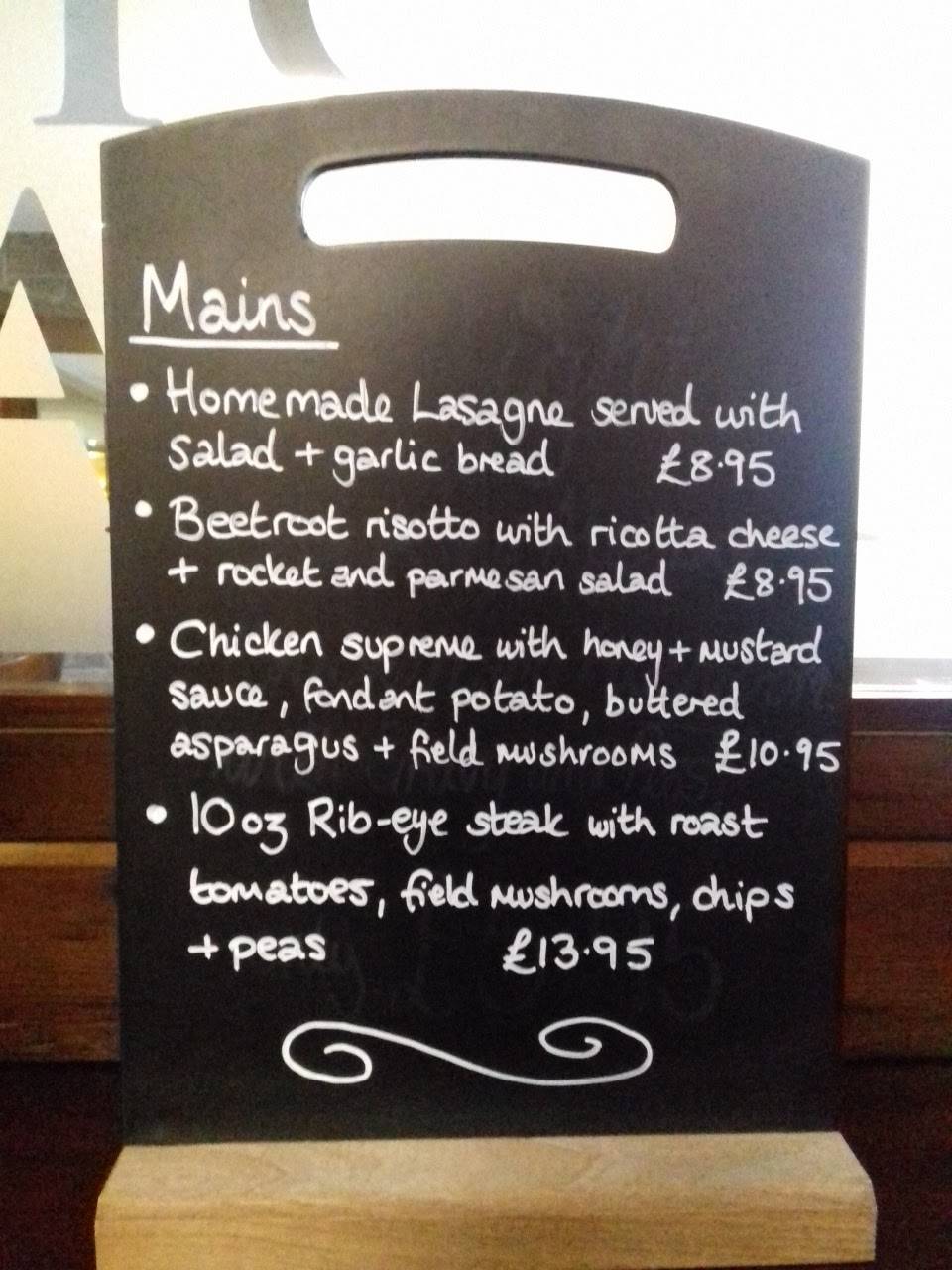 Menu at Butchers Arms pub & bar, Sheffield, Main Rd