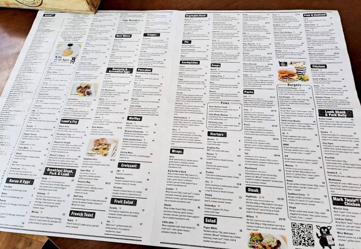 Menu at Cafe 63 - Redcliffe, Redcliffe, 185 Redcliffe Parade