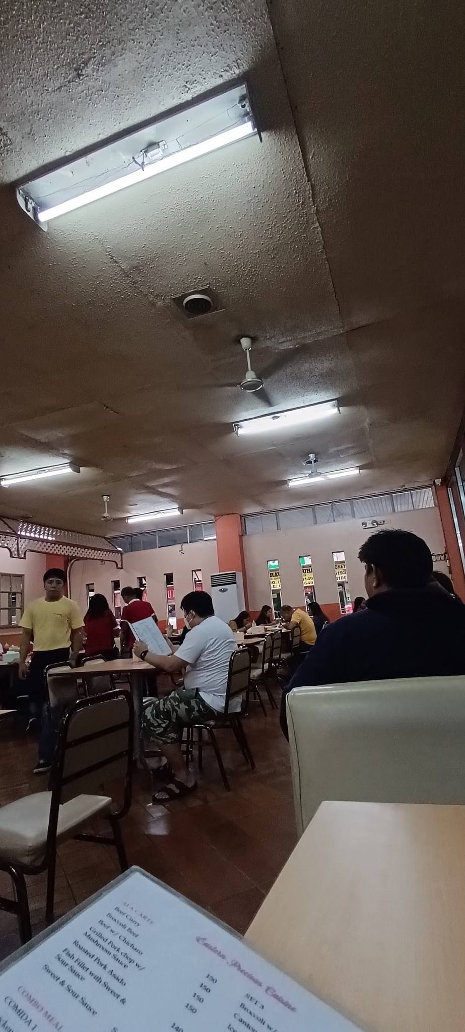 Menu at Cafe Antigua, Lucena, WJP7+277