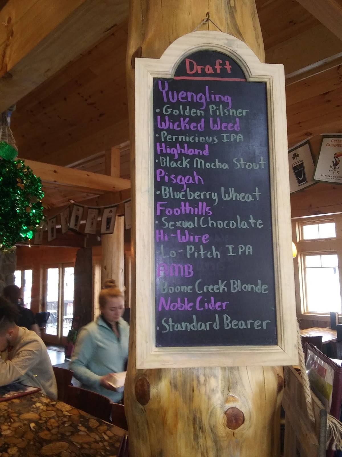 Menu at Banner Elk Cafe & Tavern, Banner Elk, 324 Shawneehaw Ave S ...
