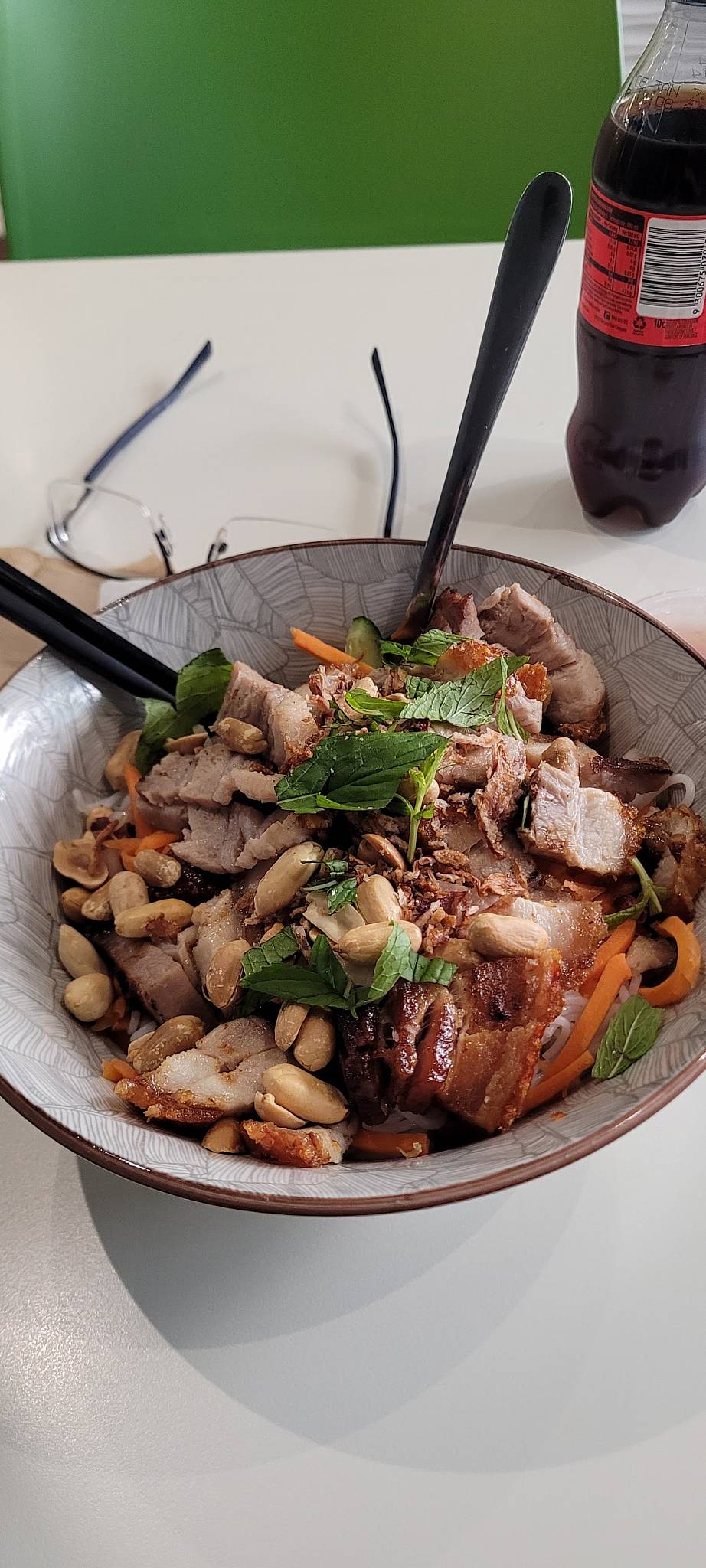 Menu at Beansprout cafe, Perth