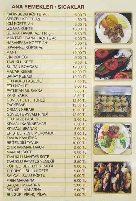 Carta de Cafe Cat Kapi, Estambul, Koca Mustafapaşa Cd. No:128
