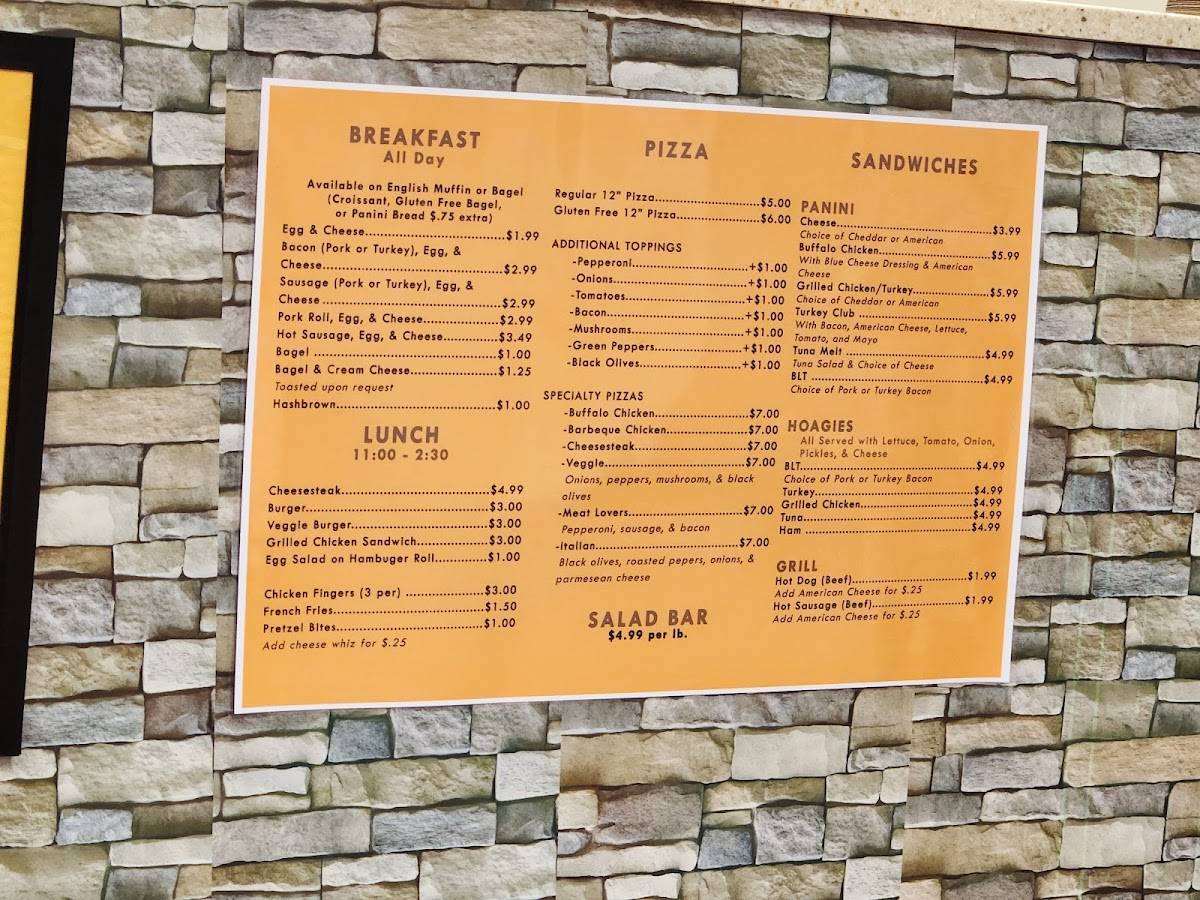 Menu at Common Grounds Cafe And Market (Woods Campus), Langhorne