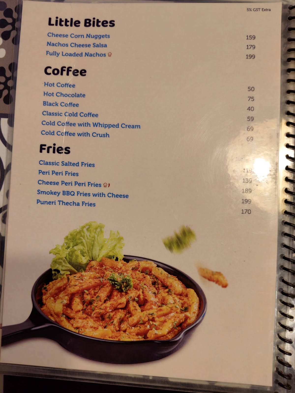 Menu at Crazy Cheesy Cafe Pimple Saudagar, Pune