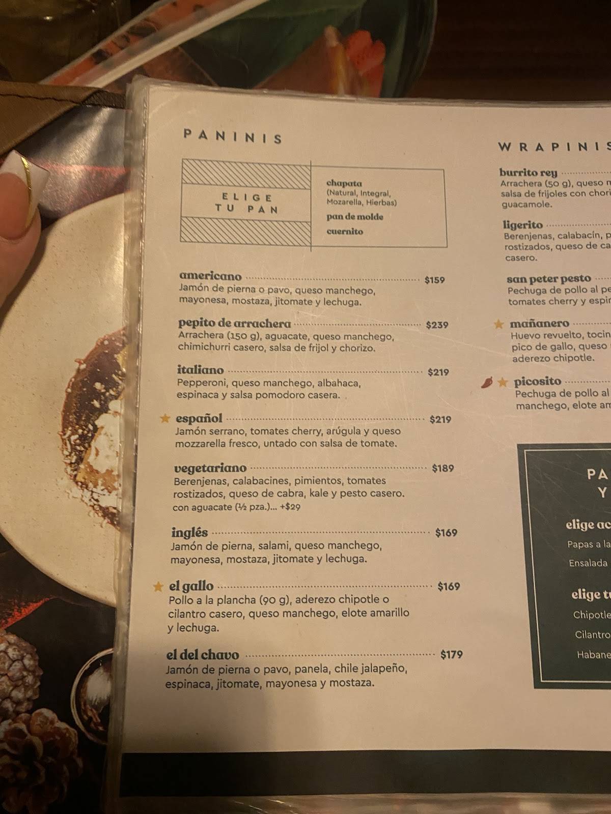 Carta de Café San Pedro - Catedral, Guadalajara