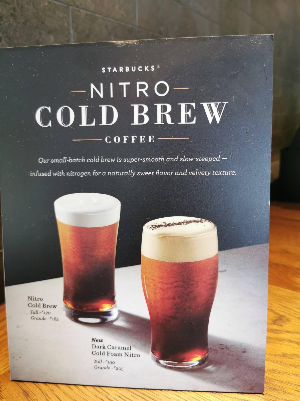 Menu at Starbucks Reserve - Westgate Center Alabang cafe, Muntinlupa