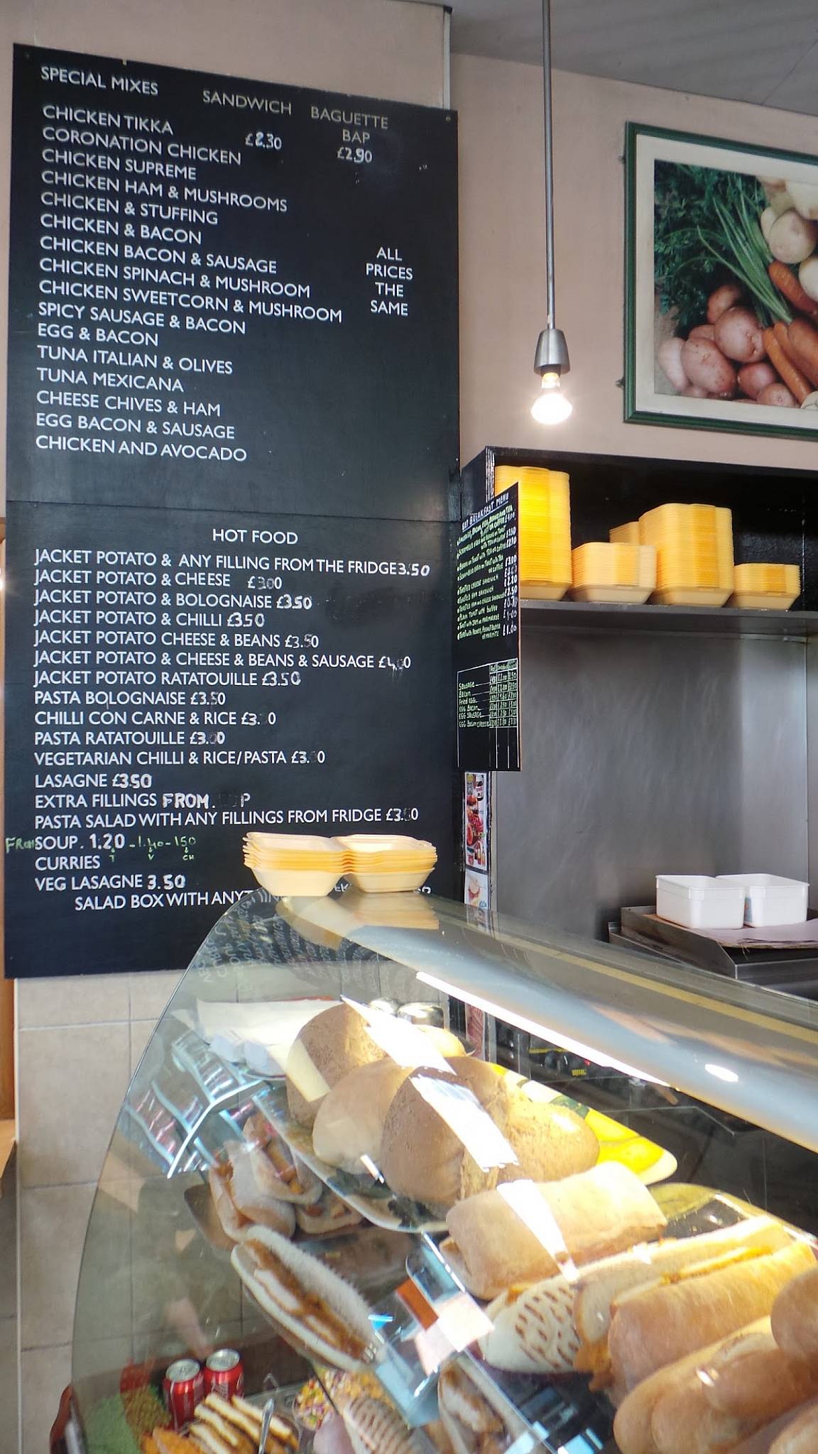 Menu at Tower Cafe, London, 1 Tower St