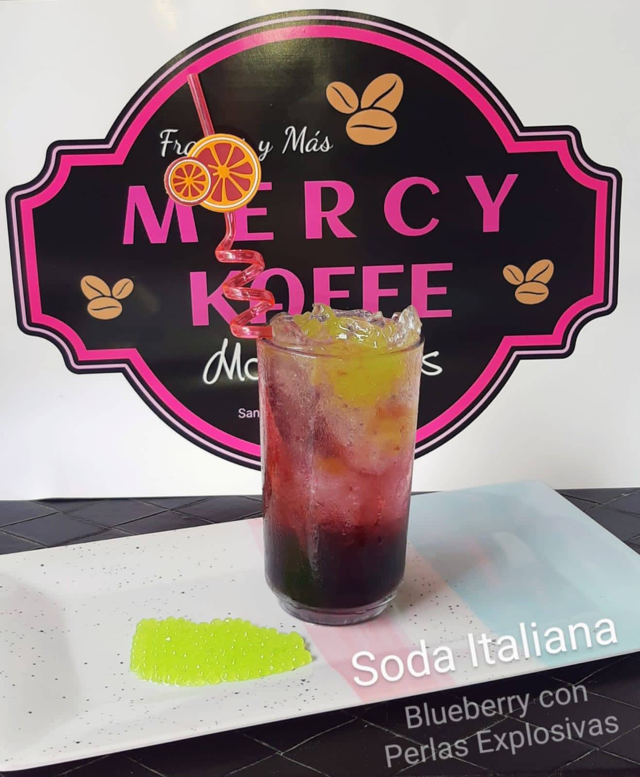 Carta de cafetería Mercy Kaffe, Santo Domingo Petapa