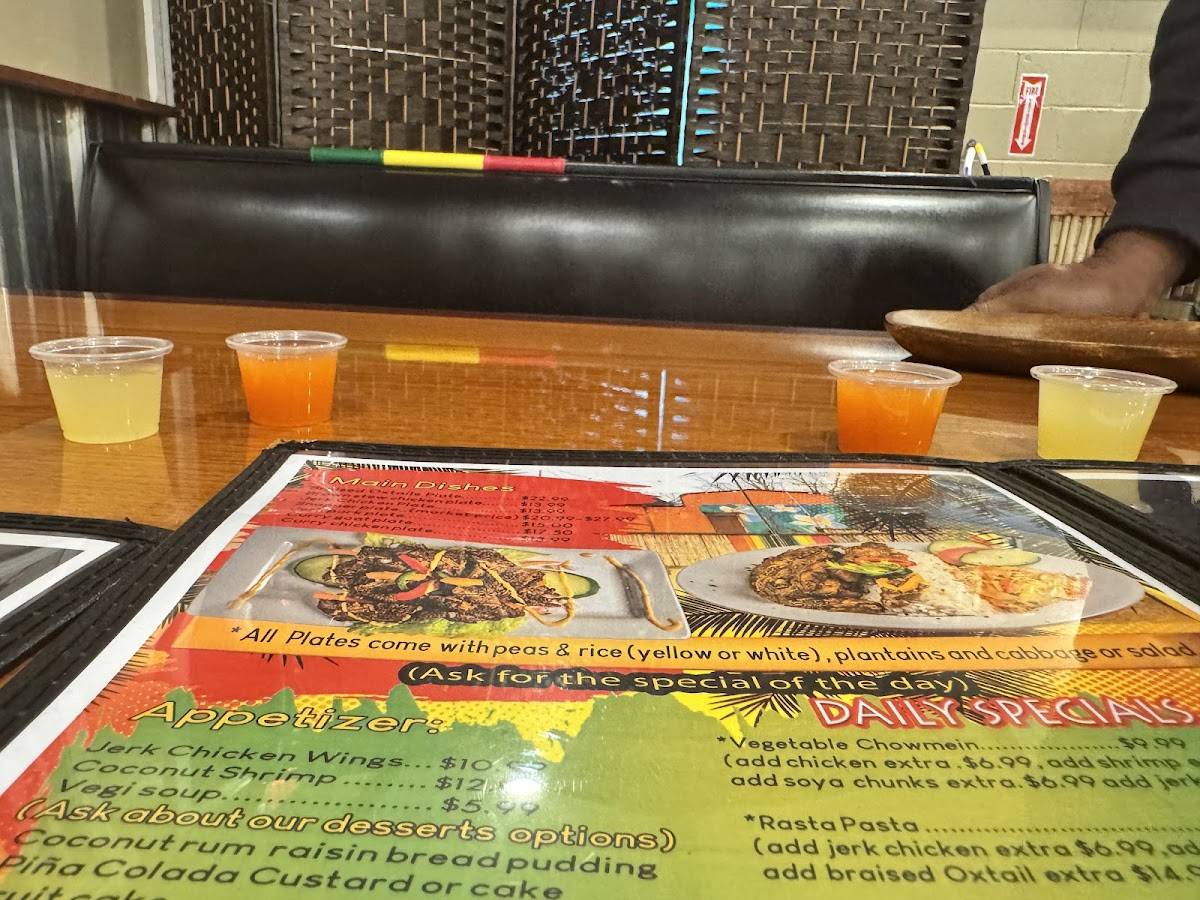 Menu at Caribbean Fusion Restaurant and Grocery, Simpsonville
