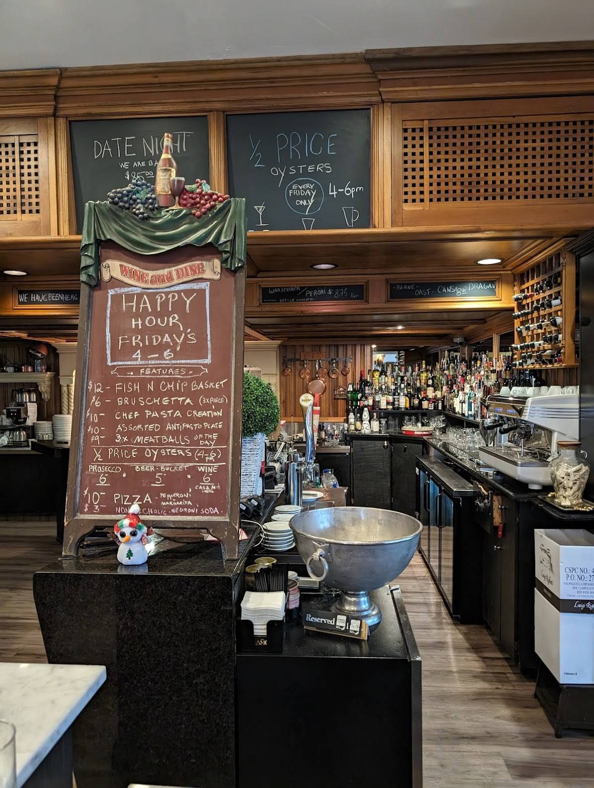 Menu at Casa Mia Ristorante restaurant, Niagara Falls