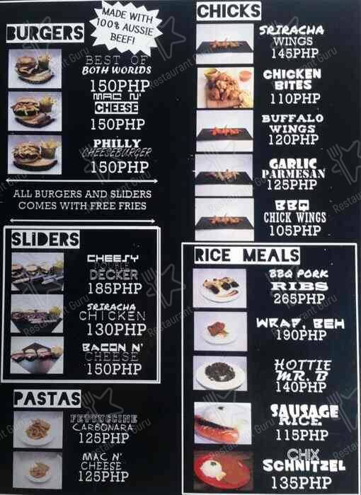 Carta del restaurante Cheat Day, Ciudad Quezon, Food St.