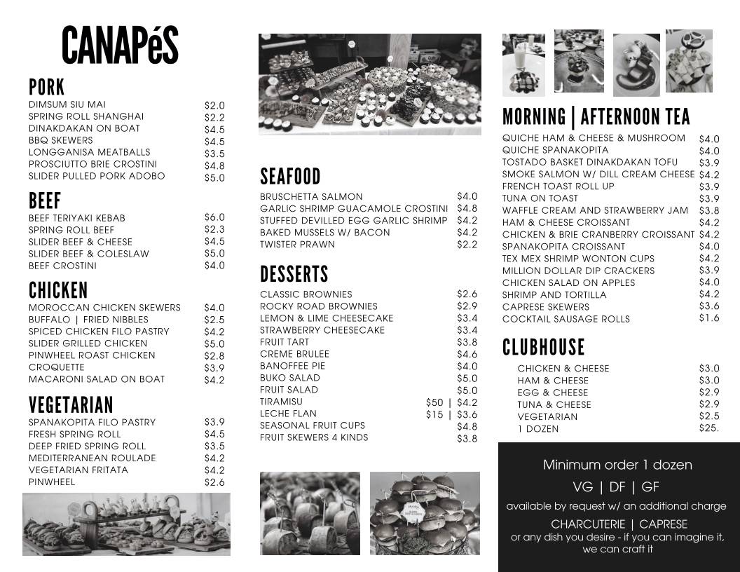 Menu at Chef Astig EuroAsian Cuisine restaurant, Christchurch, Shop 1/ ...