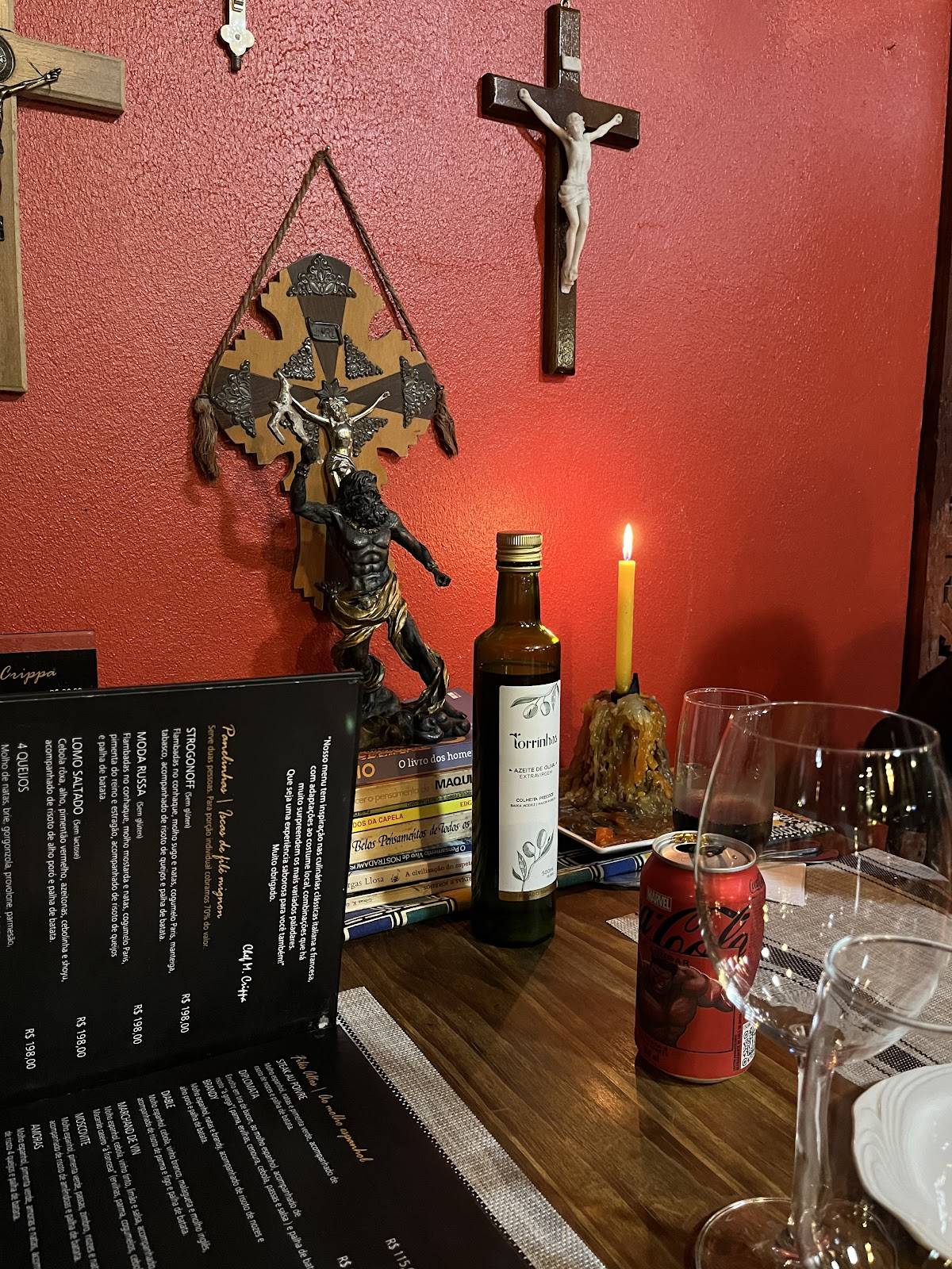 Menu at Chef M. Crippa restaurant, Bento Gonçalves