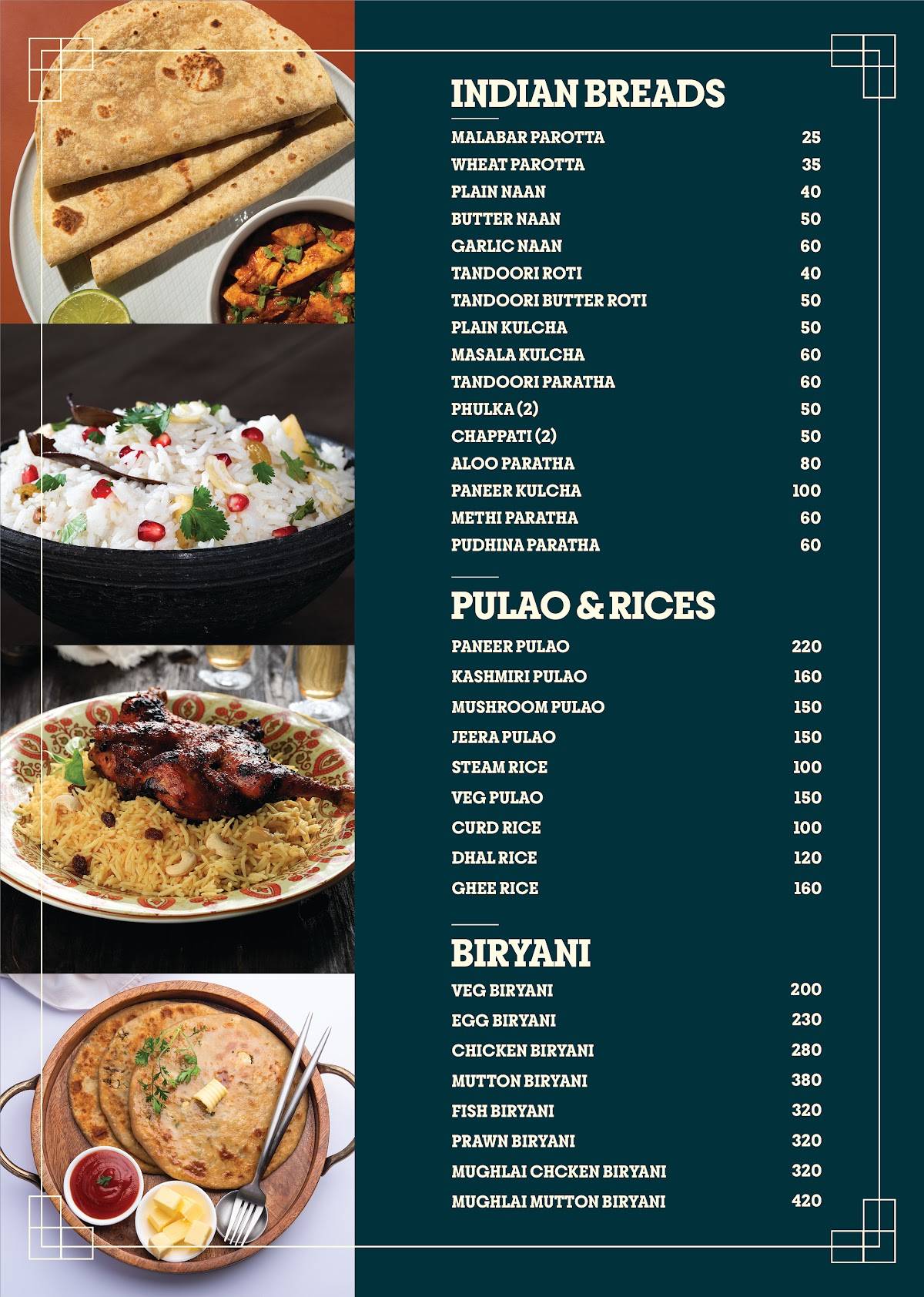 Menu at Madras Spice Restaurant - Egmore, Chennai