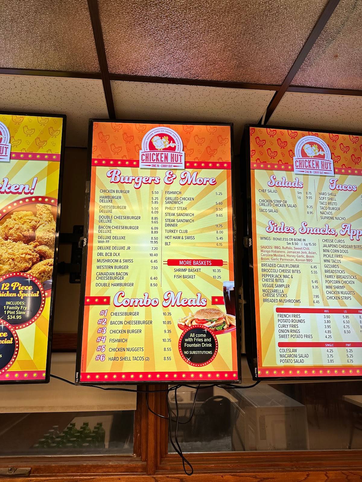 Menu at Chicken Hut restaurant, Rolla