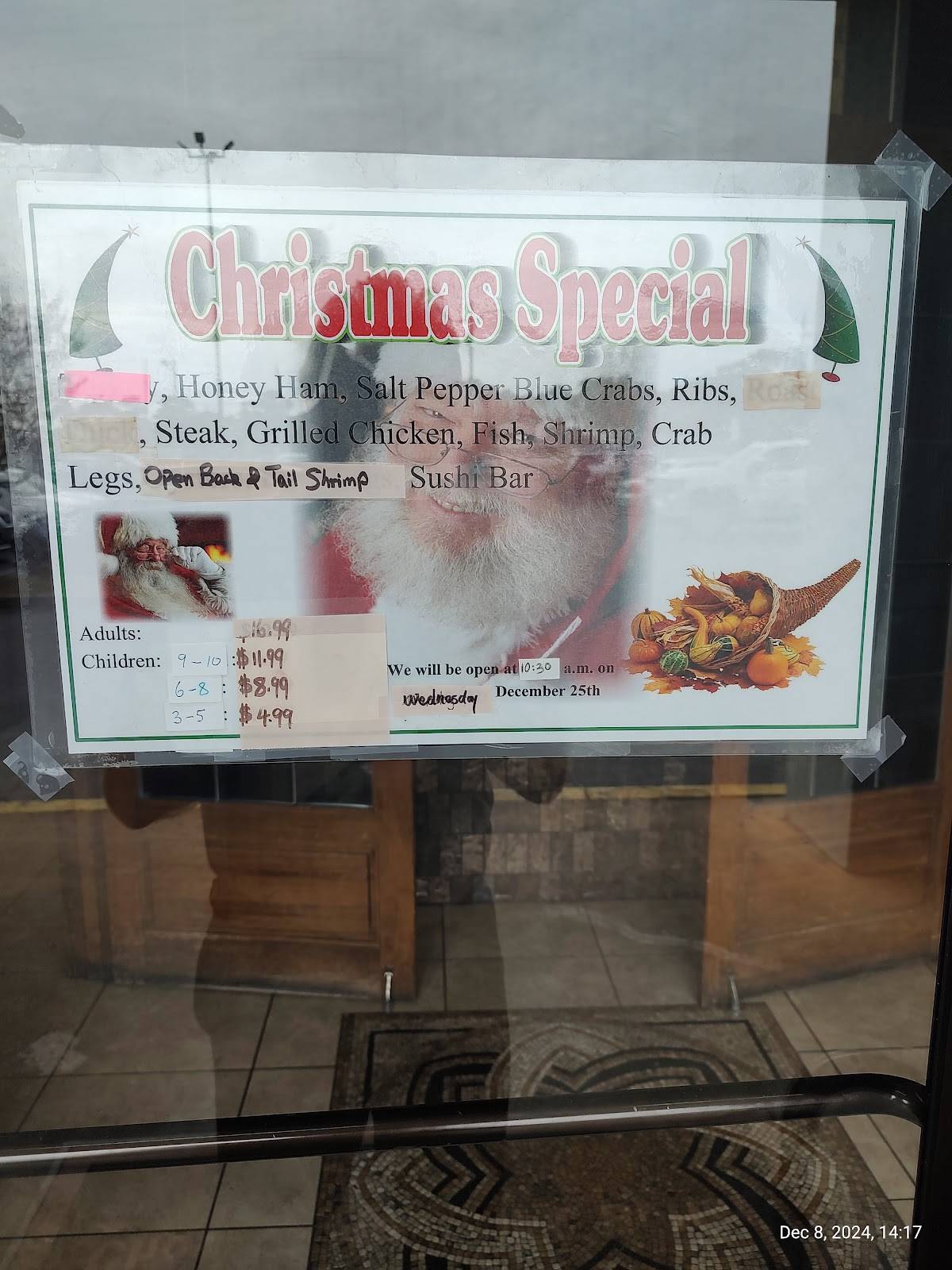 Menu at Chow Tyme Grill & Buffet restaurant, Pensacola