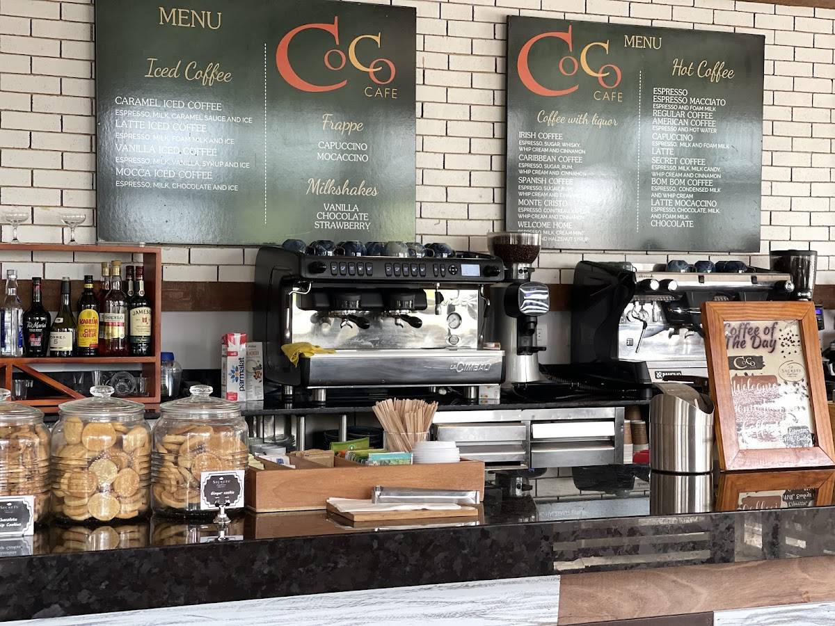 Menu at Coco Cafe Secrets, Punta Cana