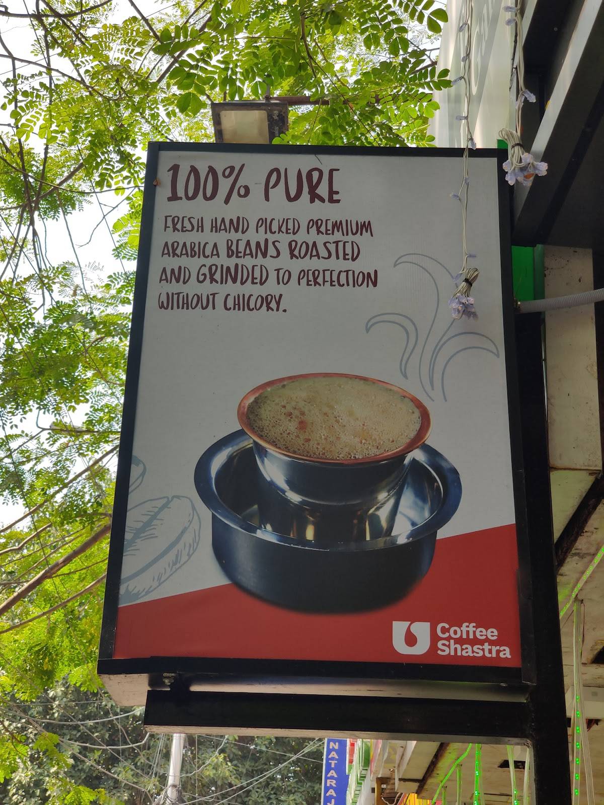Menu at Coffee Shastra - Adyar, Chennai
