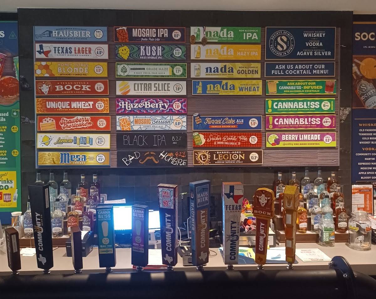 Menu at Community Beer Co. Taproom & Restaurant, Dallas