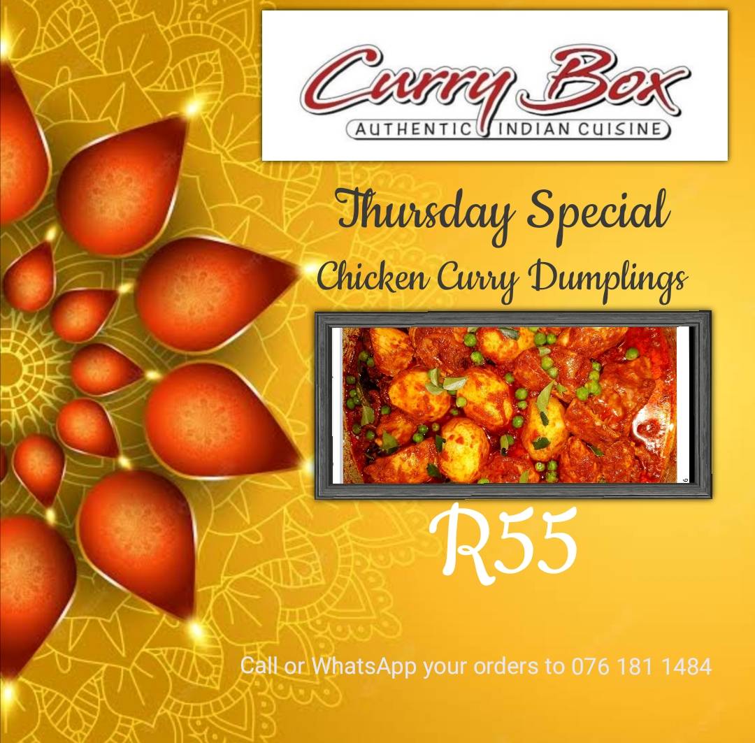 Menu at Curry box vanderbijlpark restaurant, Vanderbijlpark