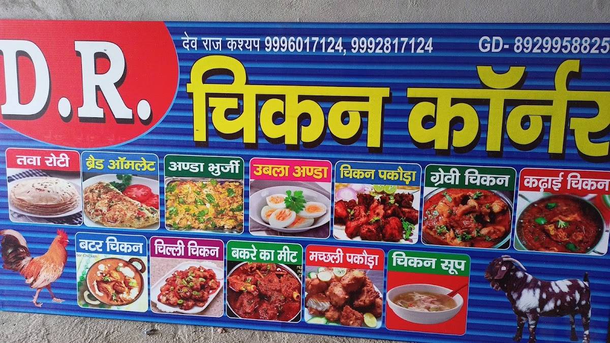 Menu at DR Chicken Sangohi, India