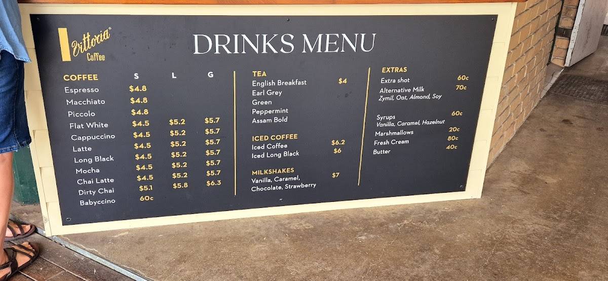Menu at Dayboro Bakery, Dayboro, 32 Williams St