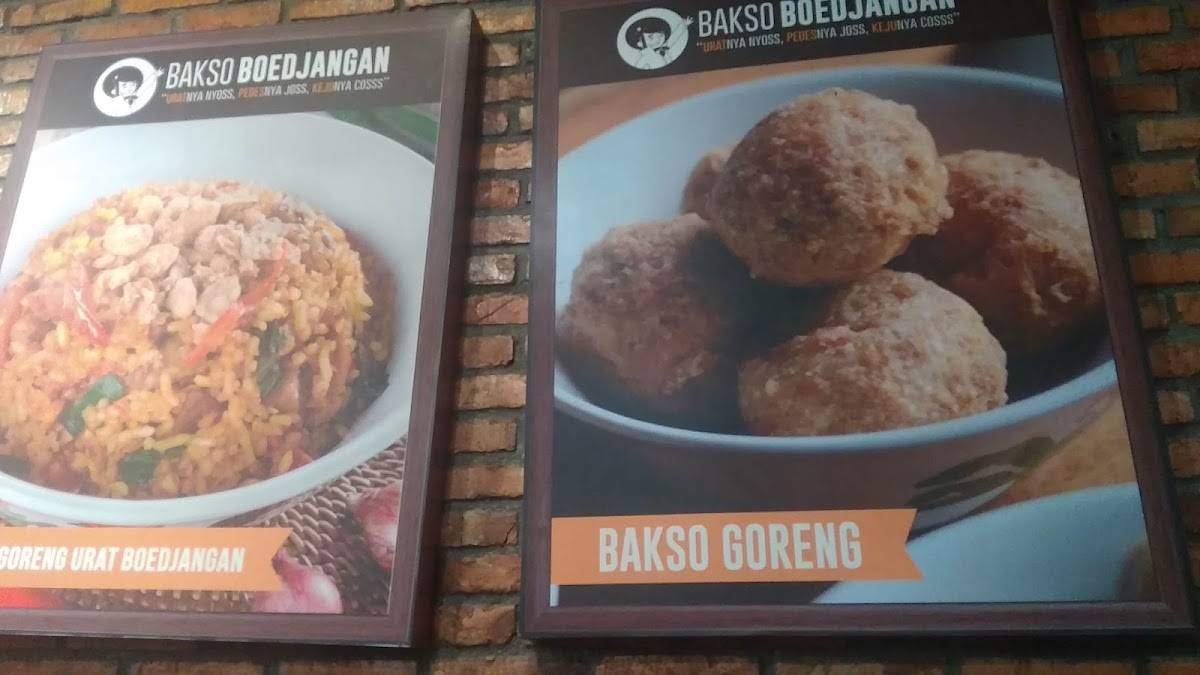 Carta del restaurante Bakso Boedjangan Cibubur, Depok, Jl. Alternatif ...