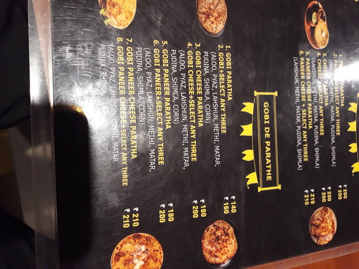 Menu at Desi Stuff - Best Paratha in Ahmedabad, Ahmedabad, Gf 3