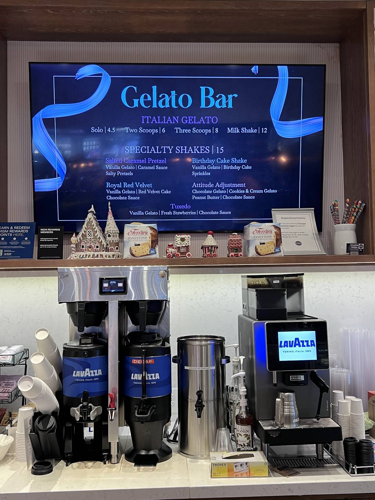 Menu at Borgata Baking Company desserts, Atlantic City