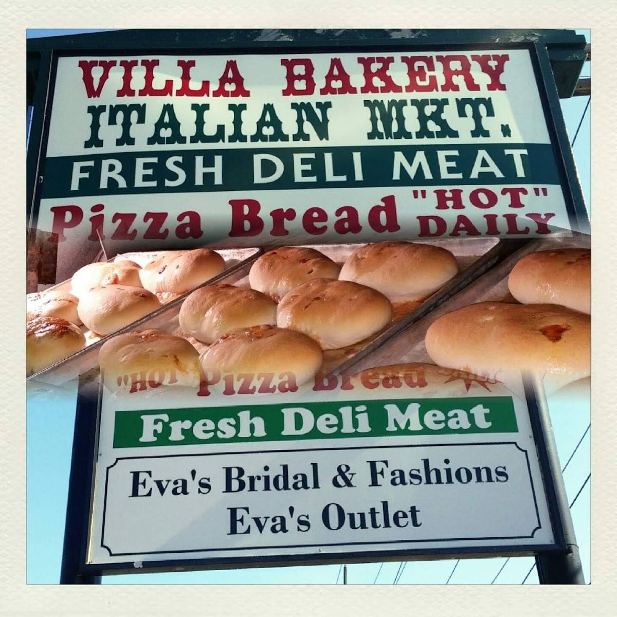 Menu at Villa Bakery, Garden City