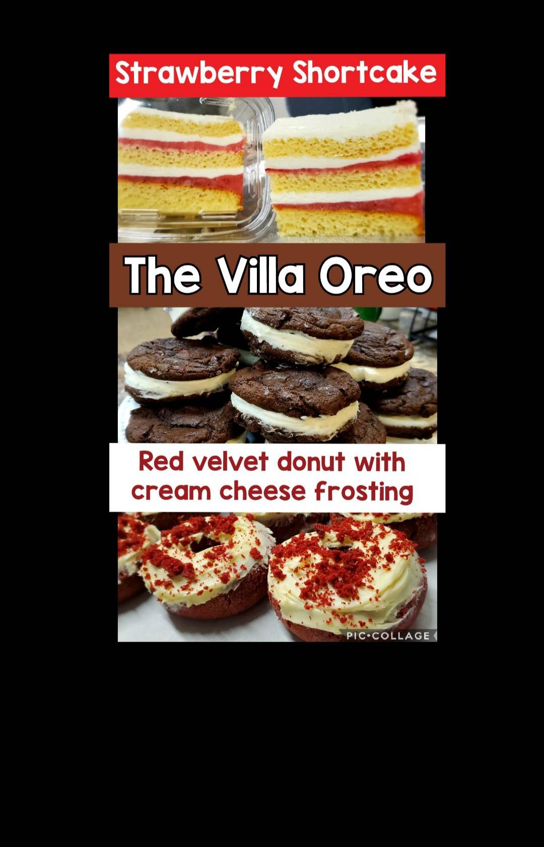Menu at Villa Bakery, Garden City