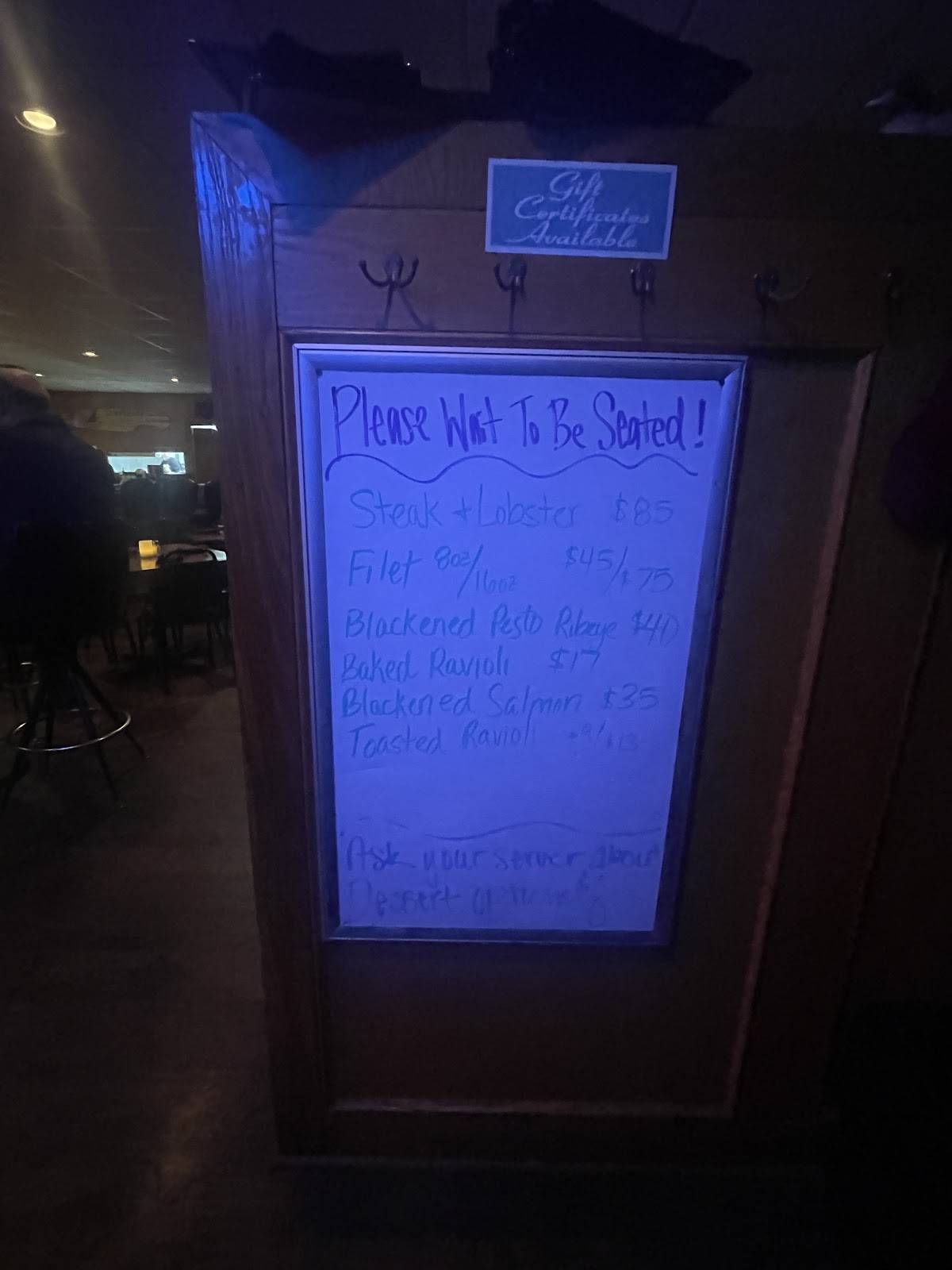 Menu at Rusty Duck pub & bar, Dexter