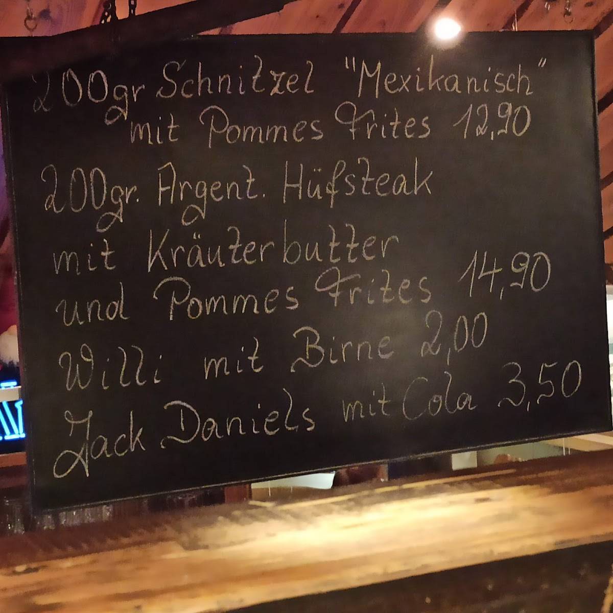 Speisekarte von Die Keule - Schwertes Esskneipe restaurant, Schwerte