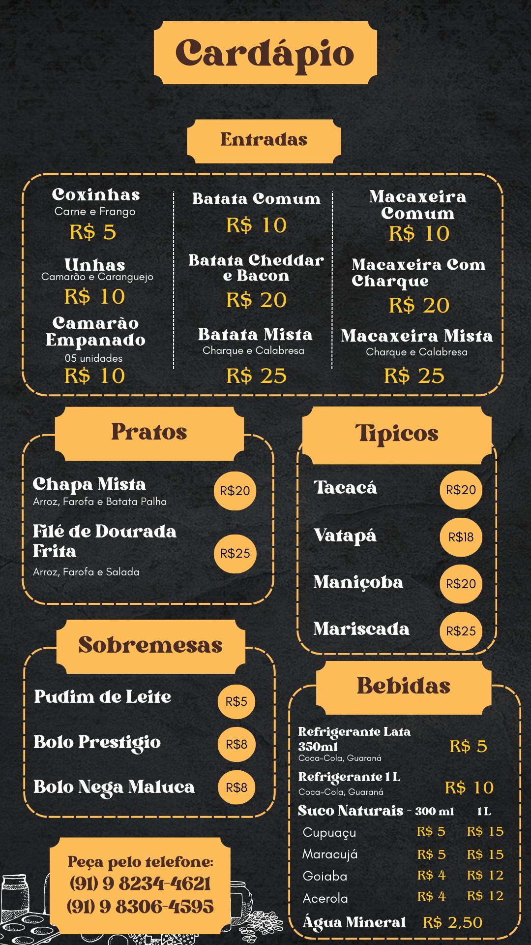 Menu em Divino Dom Restaurante & Buffet, Belém