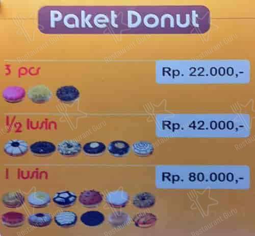 Menu at Donnut Berry, East Jakarta, Lippo Plaza Kramat Jati Ground Floor