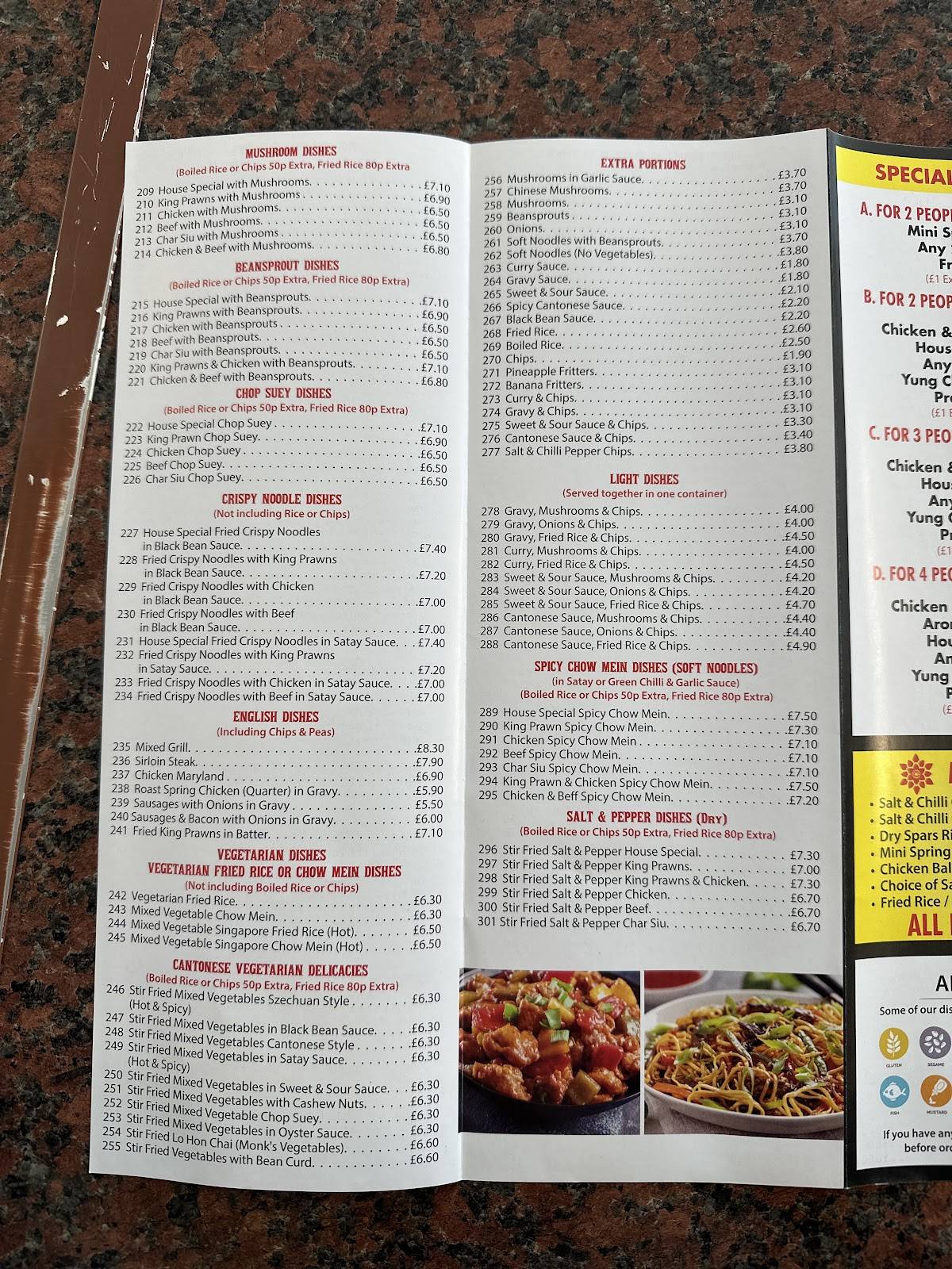 Menu at Dragon Pearl cottage Chinese take away restaurant, Newcastle ...