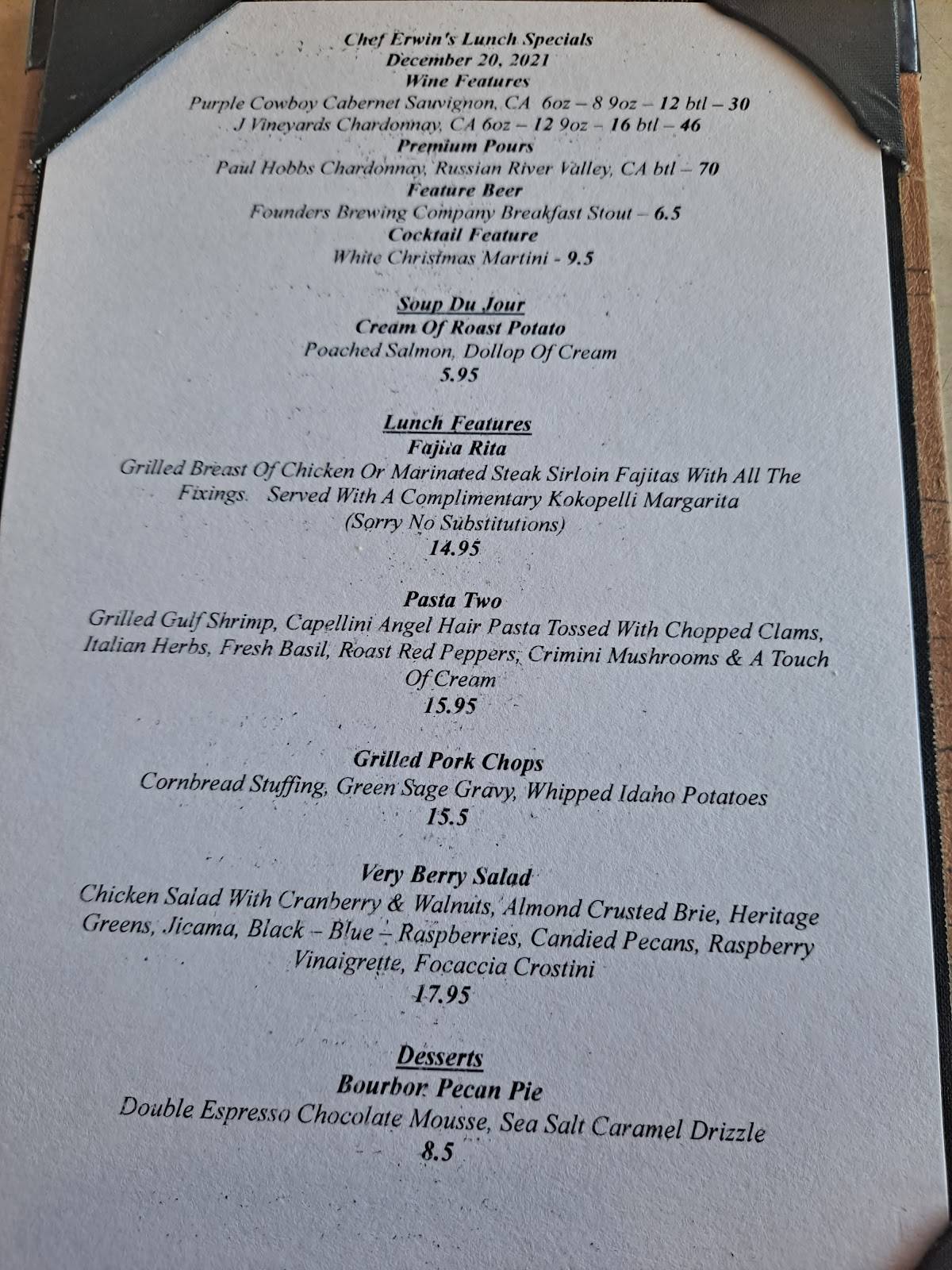 Menu at E&E Stakeout Grill pub & bar, Belleair Bluffs