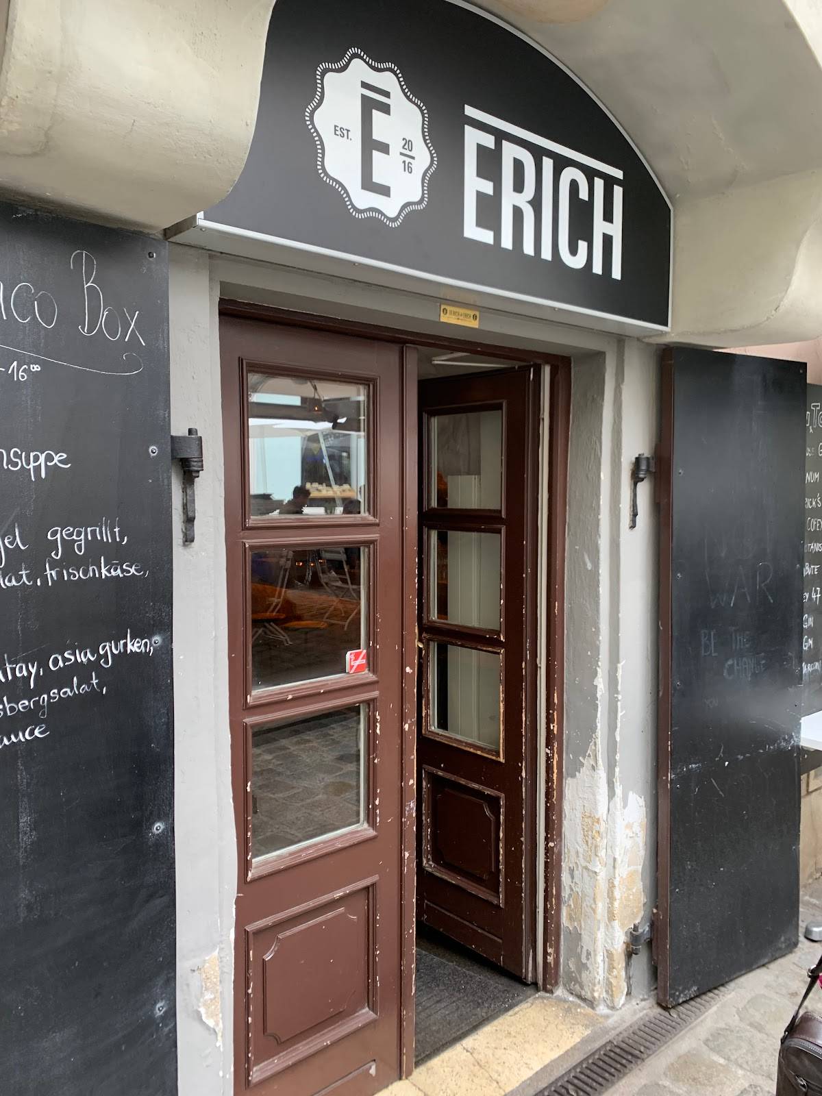 Speisekarte von ERICH pub & Bar, Wien, Neustiftgasse 27