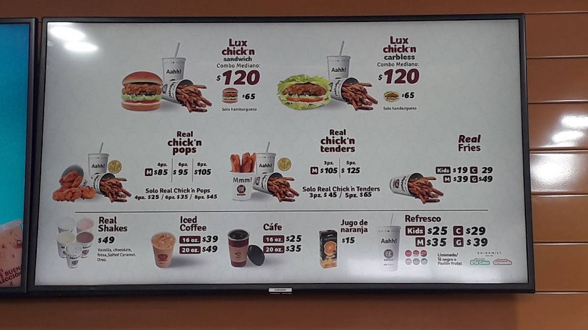 Carta del restaurante Eat Burgers, Mexicali, C. Novena 1540