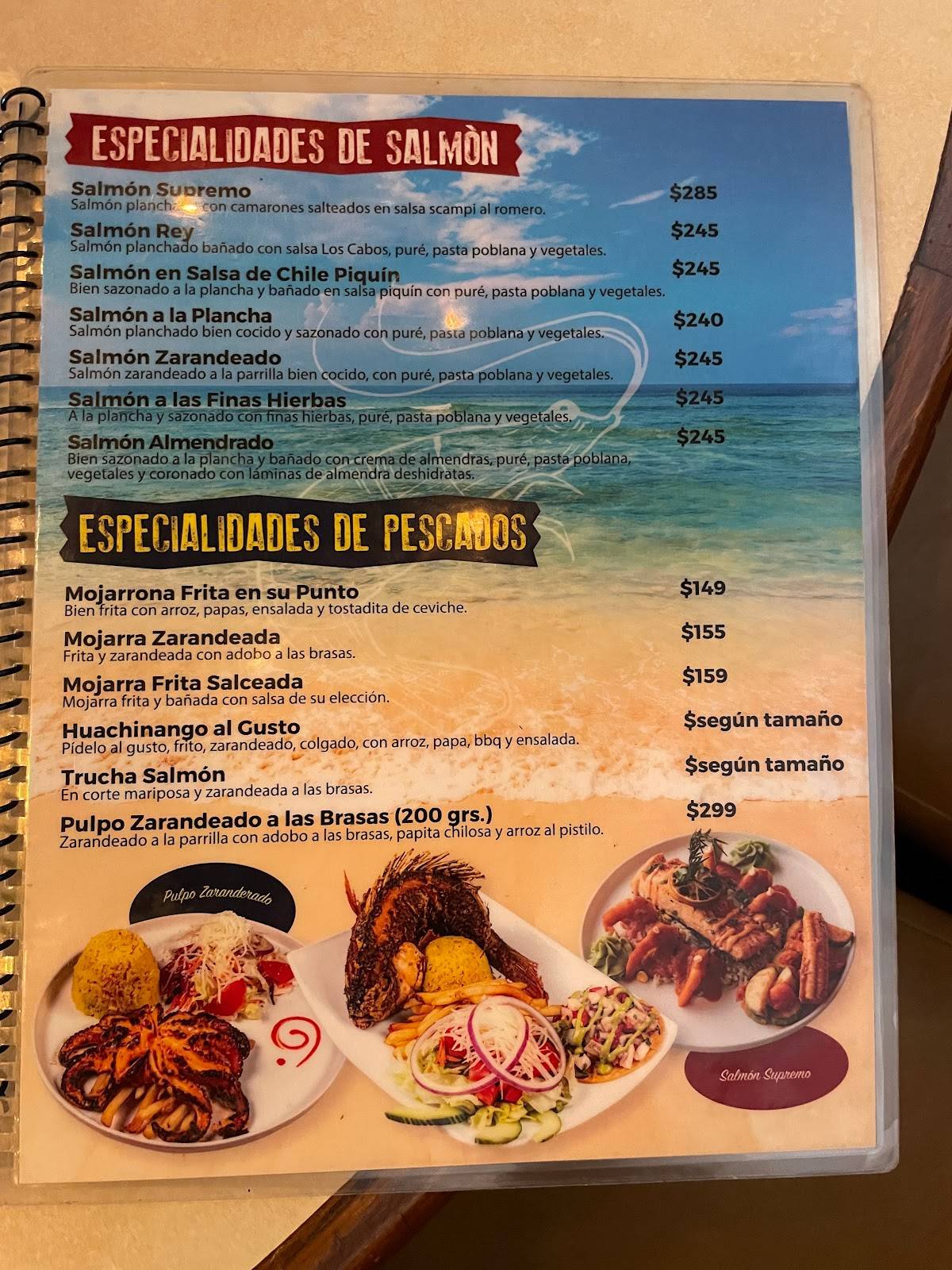 Carta del restaurante El Camarón, San Nicolás del los Garza, Av ...
