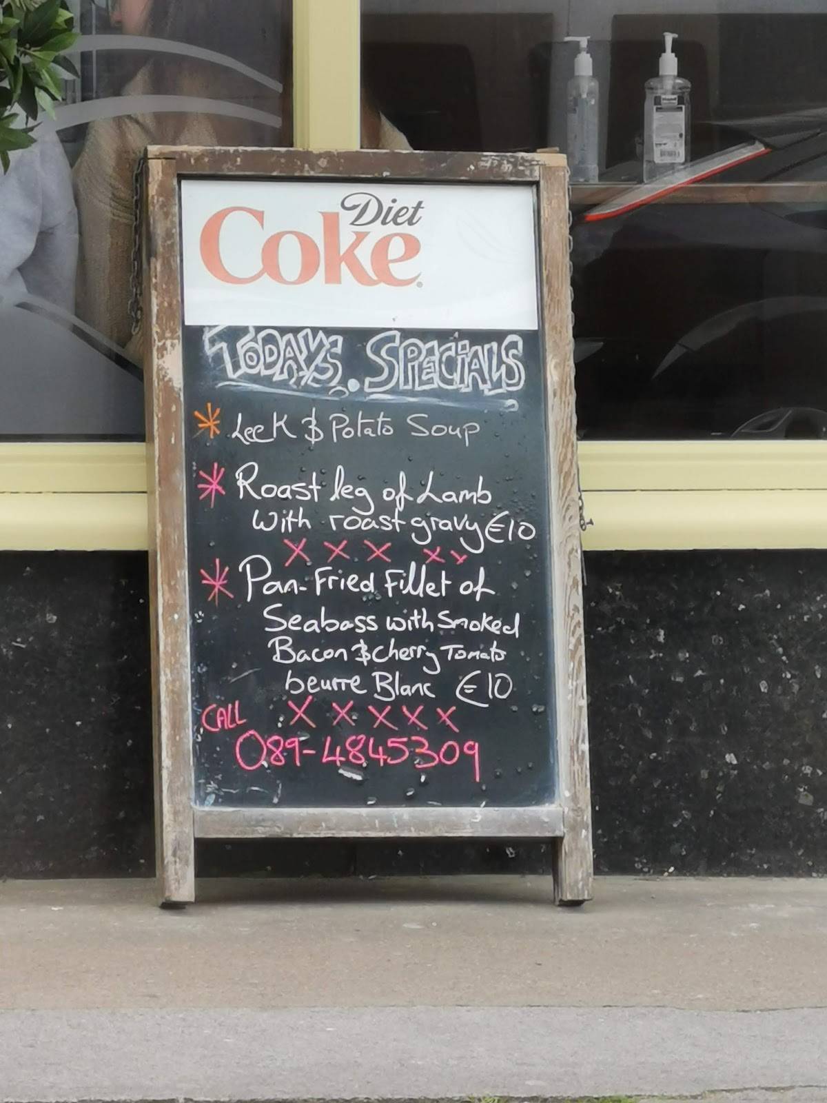 Menu at Cafe Aroma, Ennis, Bank Pl