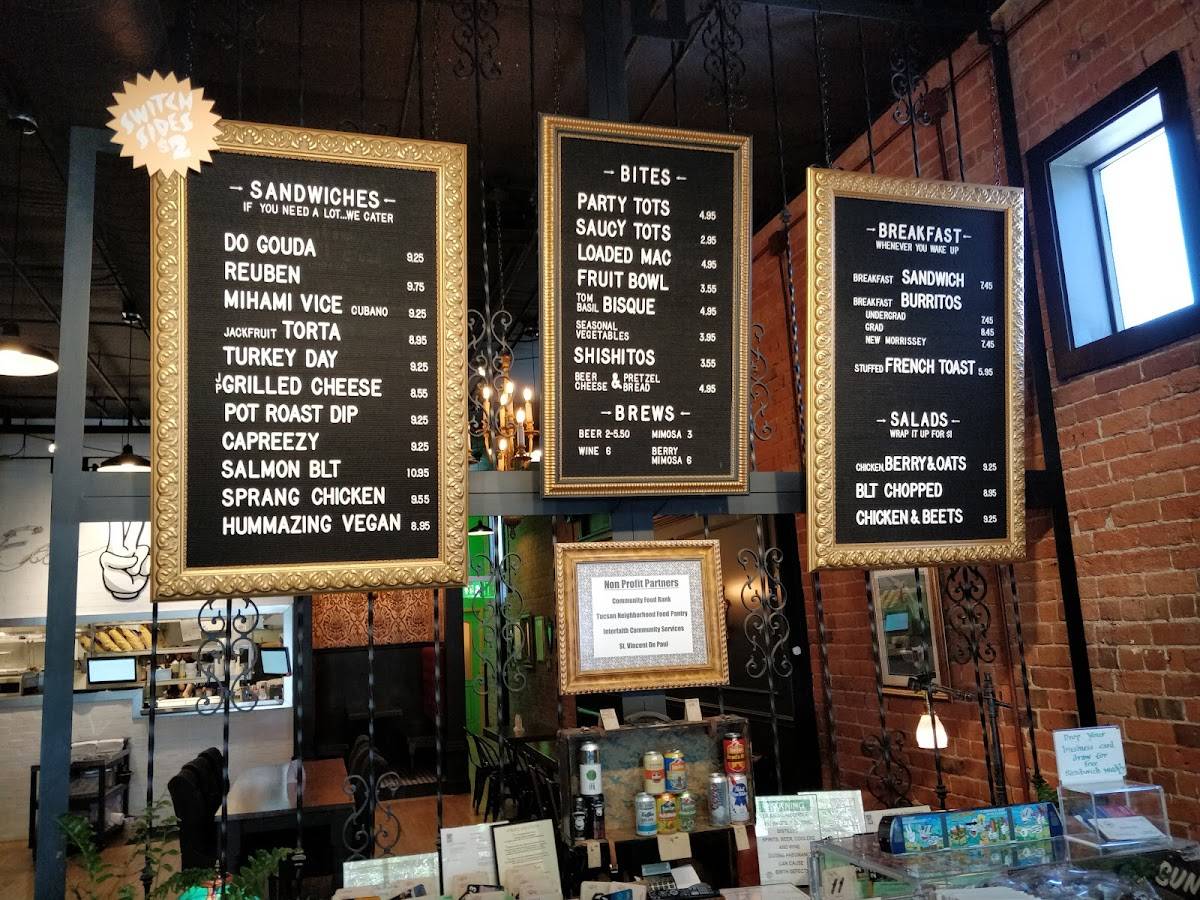 Menu at Even Stevens Sandwiches-Tucson restaurant, Tucson, 178 E ...