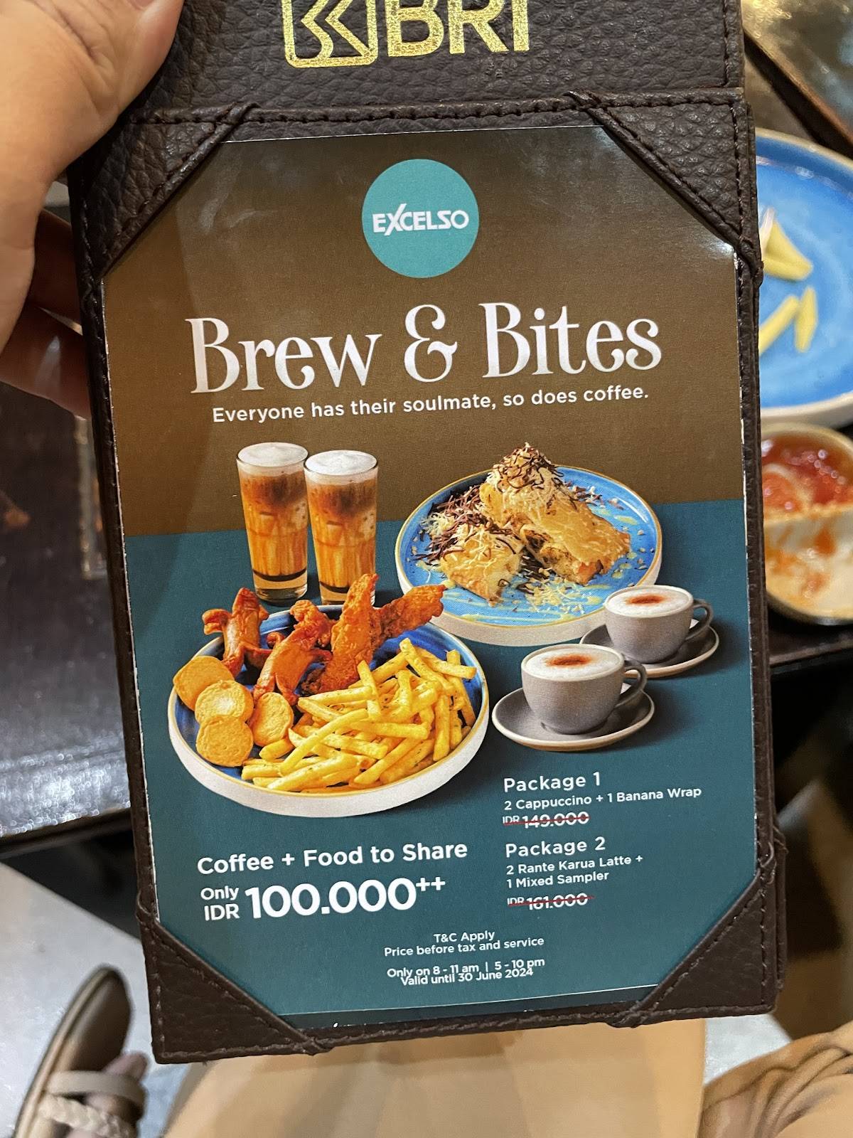 Carta del restaurante Excelso Lippo Plaza Sunset, South Kuta, Jl ...