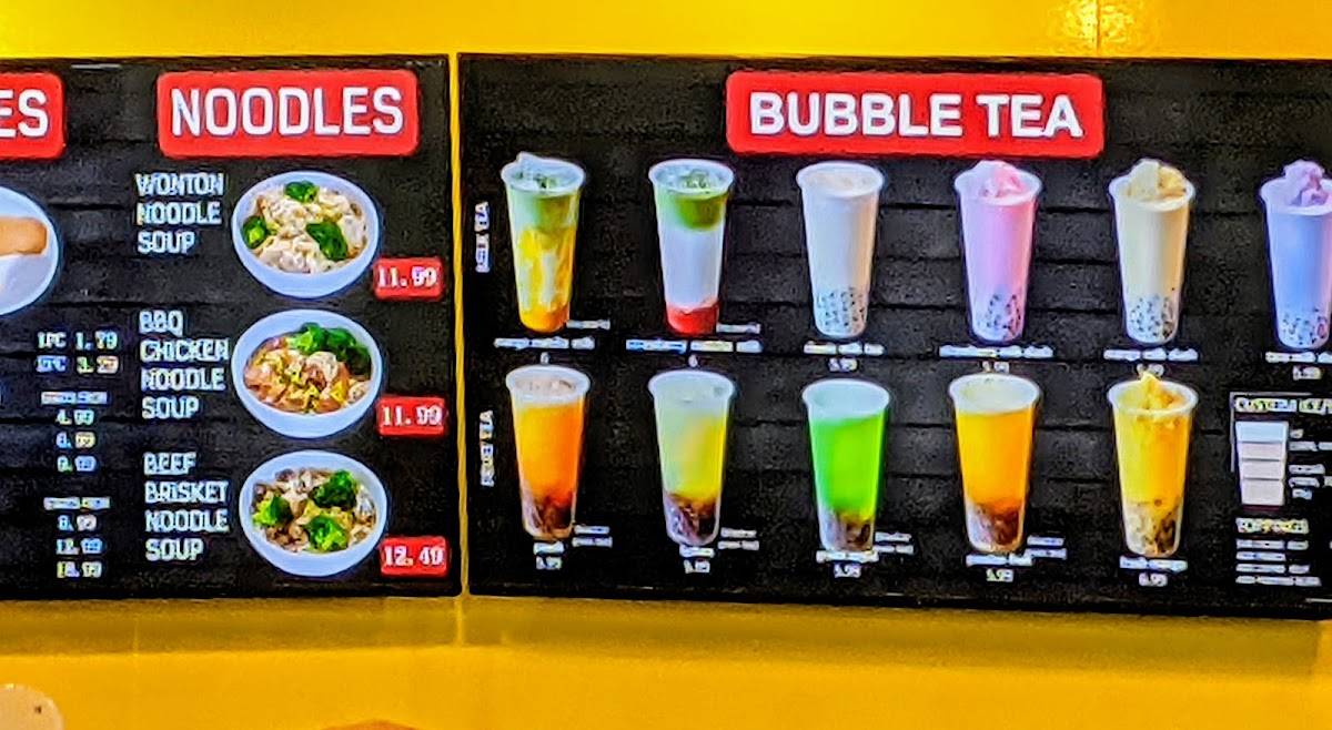 Menu at Famous Wok restaurant, St. Albert