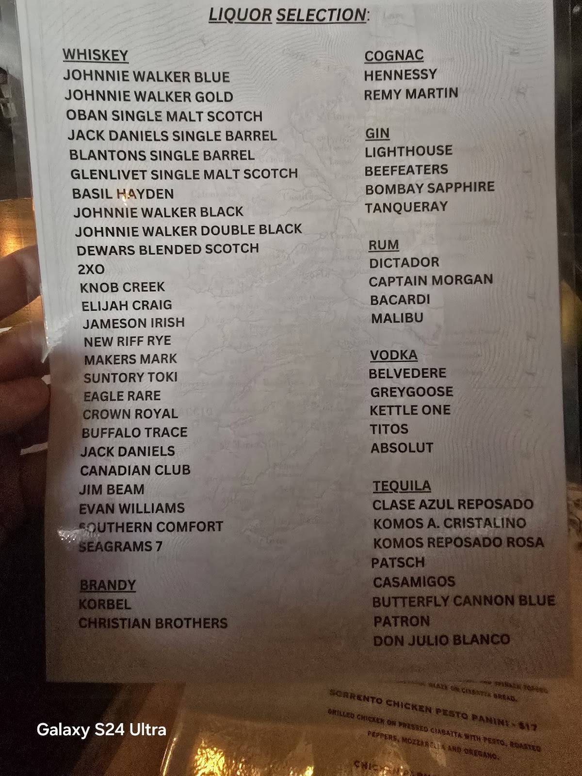 Menu at Fanatico restaurant, Whitewater, 162 W Main St